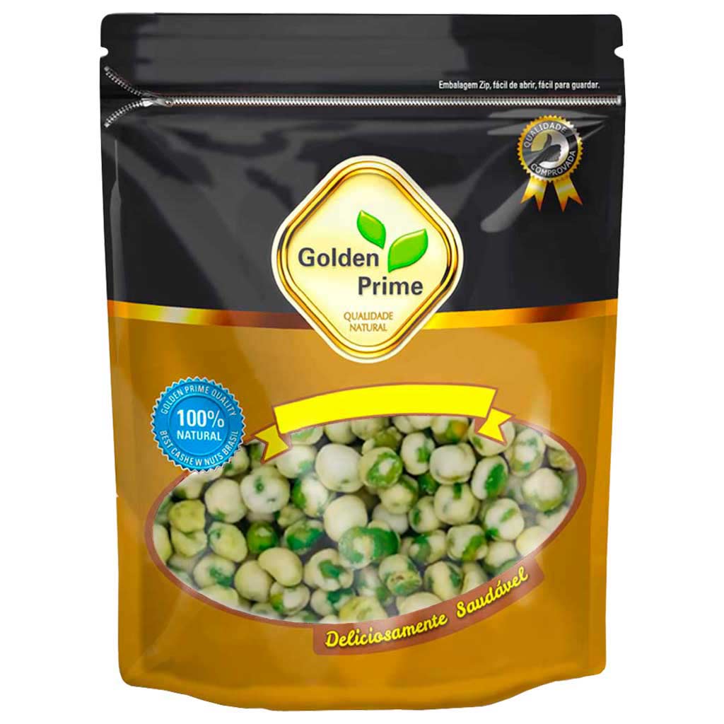 Ervilha Torrada com Wasabi 150g - Golden Prime - Doce Malu