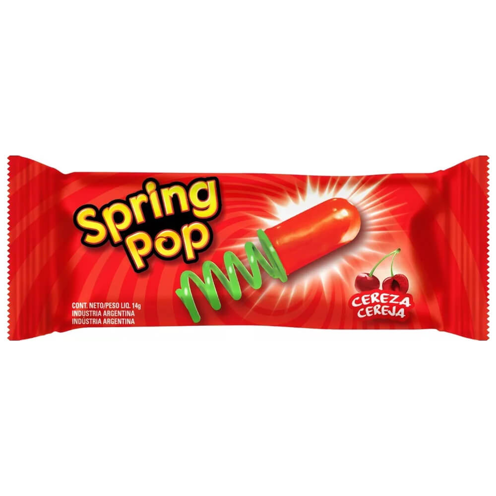 Pirulito Spring Pop Sortido c/25 - Bazooka - Doce Malu
