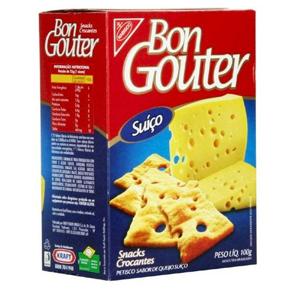 Biscoito Bon Gouter Suíço Nabisco - Doce Malu
