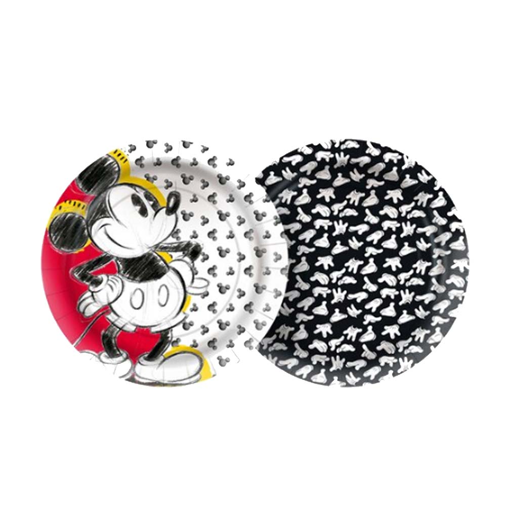 Mickey Mouse Fãs Prato Grande c/12 - Regina - Doce Malu