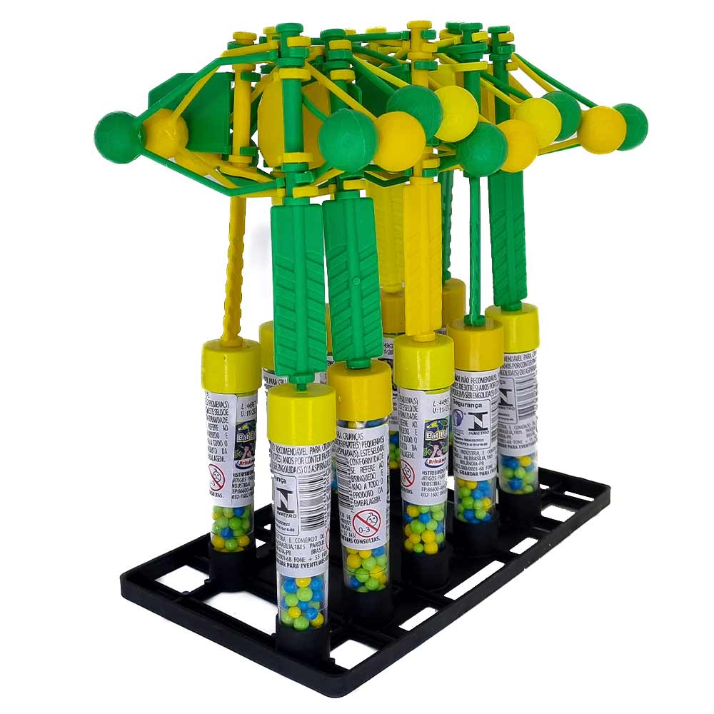 Bala Confeito Bat Bol 12g c/10 - Brink Pop - Doce Malu