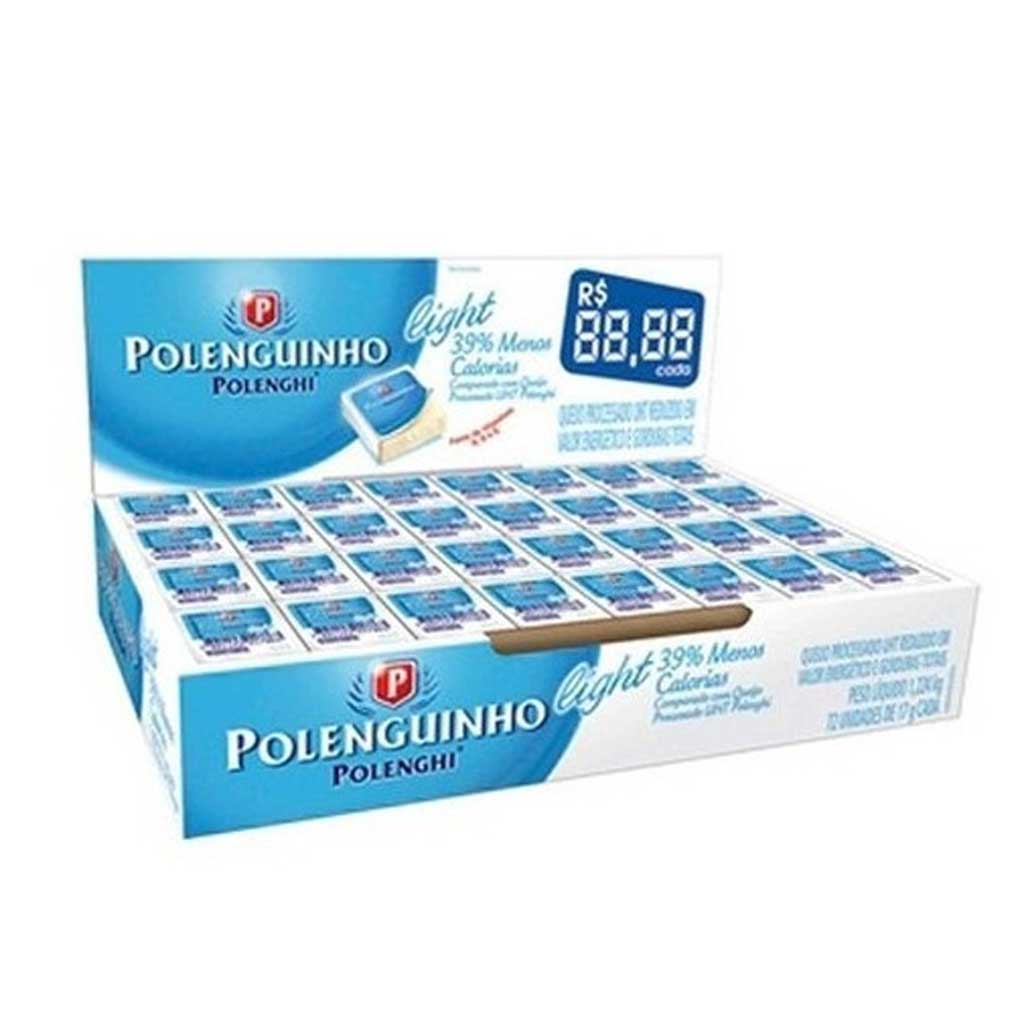 Queijinho Polenguinho Light c/72 - Polenghi - Doce Malu