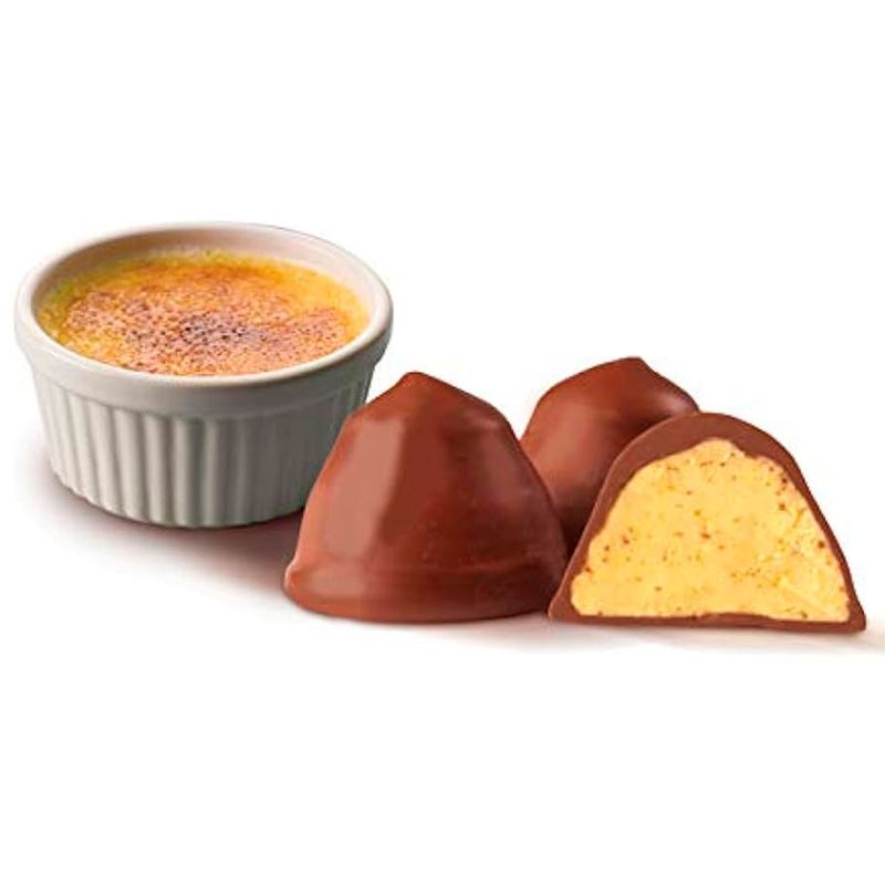 Bombom Chocolate Recheio Creme Brulee 200g - Belgian - Doce Malu Bombom Chocolate Recheio Creme Brulee 200g - Belgian - Doce Malu