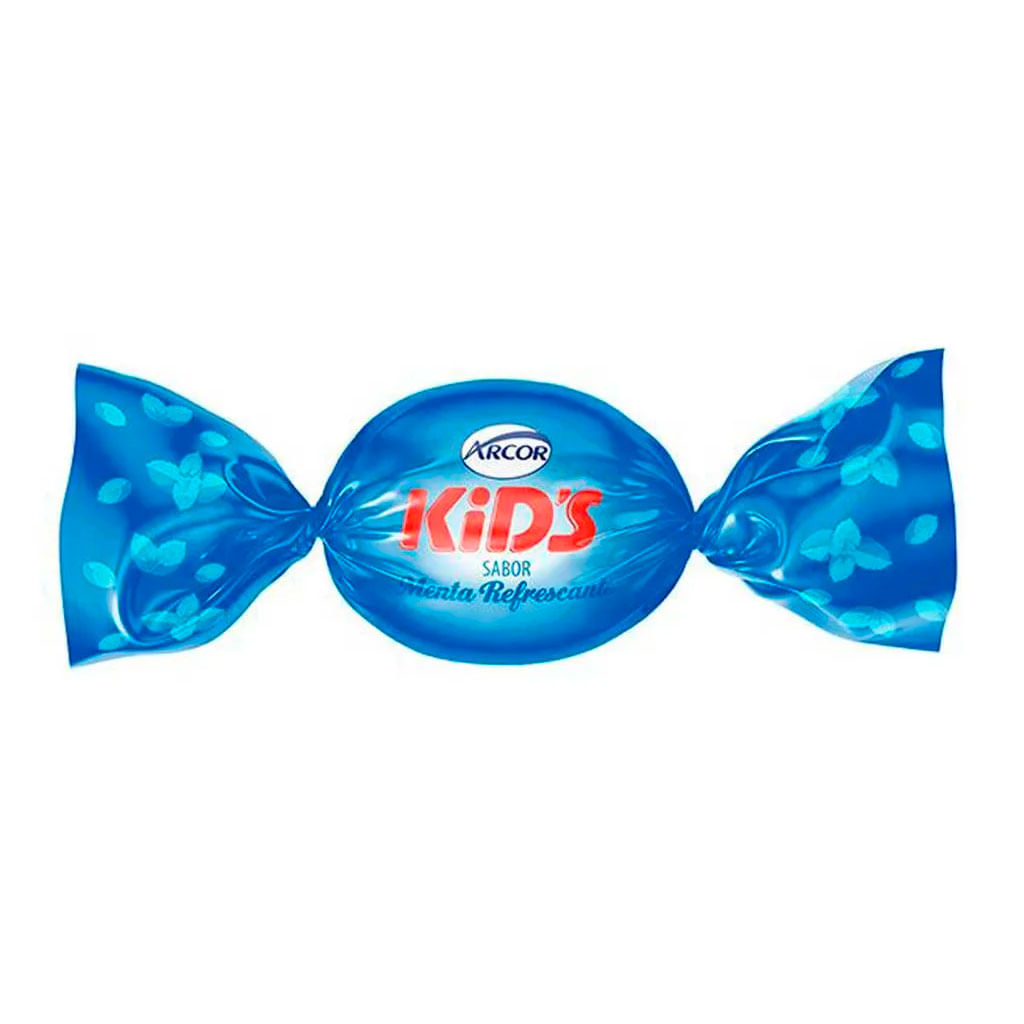 Bala Dura Kids Menta Refrescante - Doce Malu